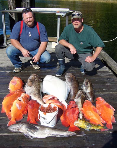 Fishing Vancouver island